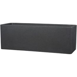 Scheurich Blumentopf &raquo;80/140 ALEA BOX&laquo; schwarz B/H/T: 29cm x 27cm x 79,5cm