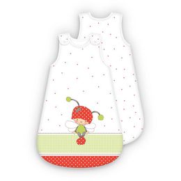 Baby Best Babyschlafsack &raquo;K&auml;ferchen&laquo; wei&szlig; Bezug: 100% Baumwolle. F&uuml;llung: 100% Polyester L: 70cm