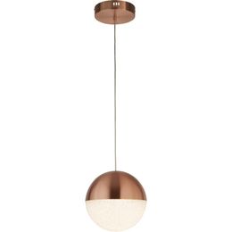 Searchlight H&auml;ngeleuchte &raquo;Marbles LED Pendant&laquo; LED-Modul 1 Stk. Neutralwei&szlig; rosa 1, &Oslash; 25cm H: 40cm, 1 Stk.