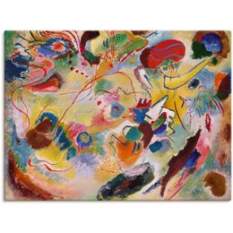 Artland Leinwandbild &raquo;Studie Komposition VII&laquo; Gegenstandslos 1 Stk. tlg. auf Holzrahmen gespannt bunt Leinwand B/H/T: 120cm x 90cm, Leinwandbild 
