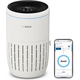Bosch Luftreiniger &raquo;Air 2000i, kompakt mit App-Steuerung&laquo; f&uuml;r 37 qm R&auml;ume mit 3-in-1 Luftfilter, Smart Sensor, Automatik-, Ruhemodus < 25 dB(A) wei&szlig; 