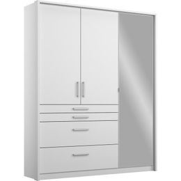 Rauch Dreht&uuml;renschrank &raquo;Kleiderschrank Schrank Garderobe Garderobenschrank HOMBURG&laquo; inkl. Passepartout, oberer Schubkasten mit Einteilung MADE IN 
