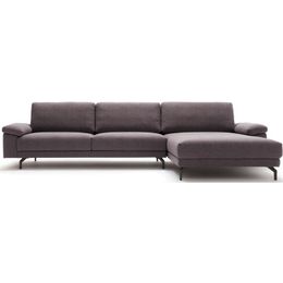 Creation BY ROLF BENZ Ecksofa &raquo;CR.450 elegantes Designsofa mit hohem Sitzkomfort&laquo; lila B/H/T: 294cm x 95cm x 178cm, Stoff, Recamiere rechts