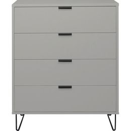 M&auml;usbacher Kommode &raquo;Bonnie&laquo; Kommode mit Drahtgestell grau Holzwerkstoff B/H/T: 81cm x 100cm x 45cm, 4 Stk.