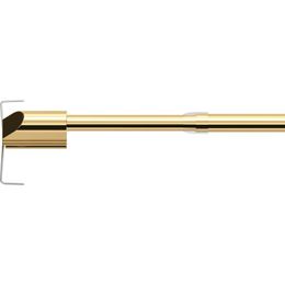Garesa Scheibenstange &raquo;&oslash; 12 mm"&laquo; &Oslash; 12 mm ausziehbar Montage am Fensterrahmen, ausziehbar, Klemmfunktion, ohne Bohren braun L: 135cm - 225cm &Oslash; 12mm
