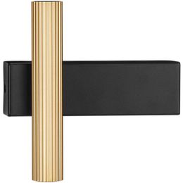 NOVA LUCE Wandleuchte &raquo;OKEN&laquo; LED-Modul 1 Stk. Warmwei&szlig; gold 2, H: 15cm, 1 Stk.