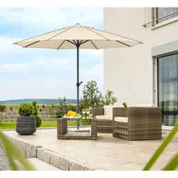 Schneider Schirme Sonnenschirm &raquo;Adria&laquo; ohne Schirmst&auml;nder beige Obermaterial: 100% Polyester Einheitsgr&ouml;&szlig;e