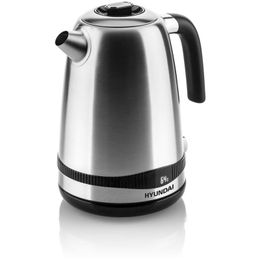 Hyundai Wasserkocher &raquo;VK770&laquo; 1,7 l 2200 W LED, Temperatureinstellung 40-100&deg;C, KEEP WARM-Funktion bis 120 Min. schwarz Einheitsgr&ouml;&szlig;e Wasserkocher