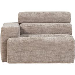 Woood Sessel &raquo;Novi mit Bezug und verstellbarer Nackenst&uuml;tze B 109 x T 113 x H 86 cm&laquo; Tragkraft 120 kg, Kliksystem f&uuml;r Elementen-Kombination, Vasa-