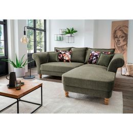 Home Affaire Ecksofa &raquo;Tassilo Mega Polsterecke mit Kaltschaum im Sitz, bequem, L-Form&laquo; hoher Sitzkomfort, Breite 262cm, Komfortsitzh&ouml;he 48cm, zeitlos 