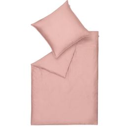 Sch&ouml;ner Wohnen Kollektion SCH&Ouml;NER WOHNEN-Kollektion Bettw&auml;sche &raquo;Pure&laquo; 3 Stk. Satinbettw&auml;sche aus 100% reiner Baumwolle rosa Satin, Obermaterial: 100% Baumwolle B/L: 200cm x 