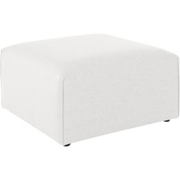 OTTO home Polsterhocker &raquo;N&ouml;re&laquo; Modul - zum Zusammenstellen; in vielen Bezugsqualit&auml;ten und Farben beige Struktur fein (100% Polyester) B/H/T: 80cm x 