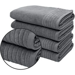 OTTO home Duscht&uuml;cher &raquo;Sanremo Premium, Premium Handt&uuml;cher, 600 gr/m&sup2;, 70x140cm&laquo; mit Bord&uuml;re, flauschig und weich, dicke Qualit&auml;t, 5 Jahre Garantie 