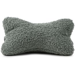 G&ouml;zze Nackenkissen &raquo;Curly Lesekissen Rolf&laquo; grau B/H/L: 40cm x 19cm x 25cm Nackenkissen