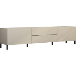 borchardt M&ouml;bel borchardt M&ouml;bel Lowboard &raquo;Sophia, TV-Schrank mit Metallf&uuml;&szlig;en, Breite 200 cm&laquo; Variante h&auml;ngend unter "mehr aus der Serie" zu finden beige Holzwerkstoff