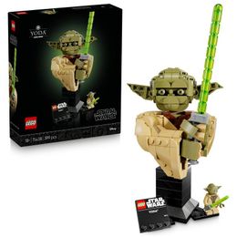 Lego Konstruktionsspielsteine &raquo;Yoda B&uuml;ste (75438), Lego Star Wars &laquo; Einheitsgr&ouml;&szlig;e Konstruktionsspielsteine