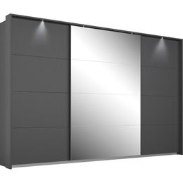 Rauch Schwebet&uuml;renschrank &raquo;Kleiderschrank Schrank Garderobe Schlafzimmerschrank Ankleide KEPAN&laquo; optional mit Beleuchtung, Breiten: 211-368 cm, H&ouml;hen 