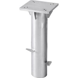 Schneider Schirme Schirmst&auml;nder-Platte &raquo;Universal&laquo; geeignet f&uuml;r Ampelschirme silber Polyester, Stahl B/L: 16cm
