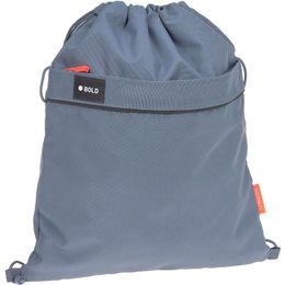 L&auml;ssig L&auml;ssig Kinder L&Auml;SSIG Turnbeutel &raquo;Bold, blue&laquo; aus recyceltem Material blau B/H/T: 36cm x 42cm