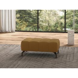 Sit & More sit&more Hocker &raquo;Cool&laquo; mit schwarzen F&uuml;&szlig;en gelb B/H/T: 102cm x 45cm x 68cm, Luxus-Microfaser Paris