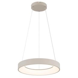 Globo LIGHTING H&auml;ngeleuchte &raquo;GALLEGOS&laquo; LED-Modul 1 Stk. LED H&auml;ngeleuchte f&uuml;r Esszimmer sandfarben 1, &Oslash; 50cm H: 120cm, 1 Stk.