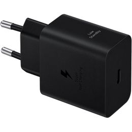 Samsung Netzteil &raquo;Schnellladeger&auml;t 45W Power mit 5A Kabel EP-T4511&laquo; schwarz USB Type-C auf USB Type-C Kabel zum Aufladen und Synchronisieren im Lieferumfang
