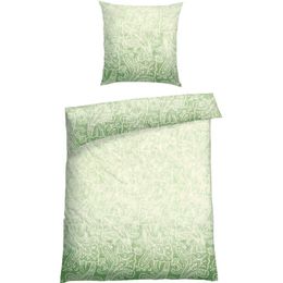 Schiesser Bettw&auml;sche &raquo;Claire aus weicher Baumwolle mit Paisleymuster in dezentem Farbverlauf&laquo; 2 Stk. MADE IN GREEN by OEKO-TEX gr&uuml;n Renforc&eacute;, Obermaterial: 100%