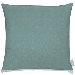 Apelt Dekokissen &raquo;Ciao&laquo; blau Obermaterial: 90% Baumwolle, 10% Polyester B/L: 46cm x 46cm, 1 Stk.