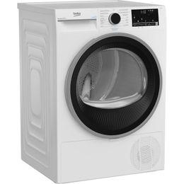 Beko W&auml;rmepumpentrockner &raquo;B3T4224SD&laquo; Schonend trocknen, leise wie ein Fl&uuml;stern, ausgezeichnet vom T&Uuml;V wei&szlig; SteamCure &ndash; Dampf l&ouml;st Schmutz und sch&uuml;tzt 