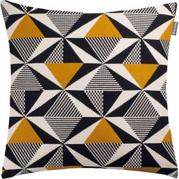 Musterring Dekokissen &raquo;Prism&laquo; gelb Baumwolle, Polyester B/L: 45cm x 45cm, 1 Stk.