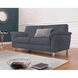 Sit & More sit&more 2,5-Sitzer &raquo;Texel&laquo; inklusive Federkern grau Luxus Microfaser2 (90% Polyester, 10% Polyamid);Flachgewebe (100% Polyester);Luxus-Microfaser1 (