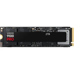 Samsung interne Gaming-SSD &raquo;9100 PRO SSD&laquo; 2 TB Anschluss PCI Express 5.0 schwarz Kapazit&auml;t: 2TB