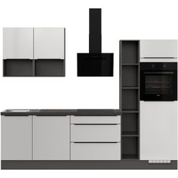 IMPULS K&Uuml;CHEN K&uuml;che &raquo;"Madrid", Ausrichtung w&auml;hlbar, Schubk&auml;sten mit Soft-Close,&laquo; vormontiert, wahlweise mit E-Ger&auml;ten, mit Vollauszug, Breite 280 cm 
