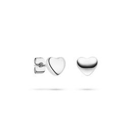 s.Oliver Damen s.Oliver Paar Ohrstecker &raquo;Tiny Hearts, Herz&laquo; silber Edelstahl