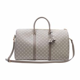 JOOP! Herren JOOP! Weekender &raquo;cortina 1.0 aurora weekender lhz&laquo; Reisetasche, Sporttasche mit abnehmbaren Schulterriemen beige B/H/T: 50cm x 29cm x 
