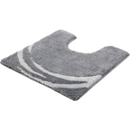 Kleine Wolke Badematte &raquo;&raquo;Mystic&laquo;, Badvorleger, Badezimmer Teppich&laquo; H&ouml;he 25 mm rutschhemmend beschichtet fu&szlig;bodenheizungsgeeignet Badteppich, modernes Design, Hoch-