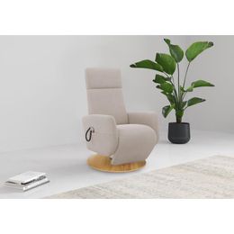 OTTO home TV-Sessel &raquo;Rochelle, inkl. Kopfteilverstellung & 360&deg; Drehfunktion&laquo; 1 Stk. tlg. TV-Sessel mit Drehfunktion 360 Grad grau 100% Polyester 