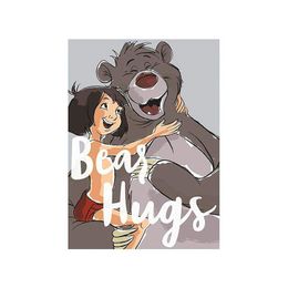 Komar Bild &raquo;Bear Hug&laquo; Disney 1 Stk. tlg. Wandbild zur Dekoration im Kinderzimmer - ohne Rahmen bunt Holz, Papier B/H/T: 50cm x 70cm, Disney, 1 Stk.