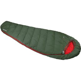 High Peak Mumienschlafsack &raquo;Schlafsack Pak 1000 Eco&laquo; gr&uuml;n B/L: 80cm x 220cm, Rei&szlig;verschluss links Mumienschlafsack
