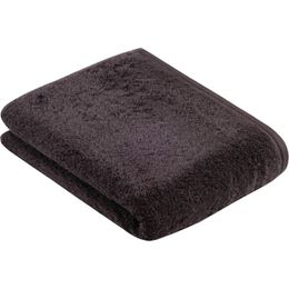 Vossen Badetuch &raquo;Vegan Life&laquo; 100% vegan grau Webfrottier, Obermaterial: 100% Baumwolle B/L: 67cmx140cm, 1 Stk., Webfrottier