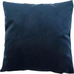 G&ouml;zze Dekokissen &raquo;Duval&laquo; mit Rei&szlig;verschluss, Kissenh&uuml;le ohne F&uuml;llung, 2 St&uuml;ck blau Polyester B/L: 60cm x 60cm, 2 Stk.