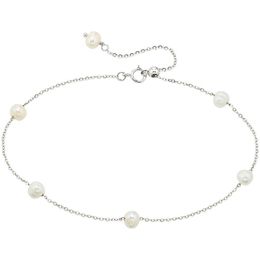 Aniston Jewelry & Watches Damen Aniston JEWELRY & WATCHES Armband &raquo;Schmuck Geschenk Armband mit Perlen&laquo; mit Perle (synth.) bunt 24cm, Perlen Silber 