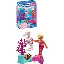 Playmobil Konstruktions-Spielset &raquo;Meerjungfrau mit Seepferdchen (72109), Fantasy & Magic&laquo; Einheitsgr&ouml;&szlig;e Konstruktions-Spielset