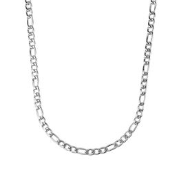 Tom Tailor Herren Tom Tailor Kette ohne Anh&auml;nger silber Edelstahl, L: 55 B: 4,5mm