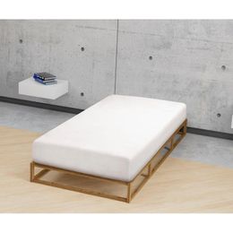 Biberna Spannbettlaken &raquo;Biber in Gr. 90x200, 140x200 oder 180x200 cm&laquo; aus Baumwolle, f&uuml;r Matratzen bis 22 cm H&ouml;he, Winter, Bettlaken grau Biber, Obermaterial: