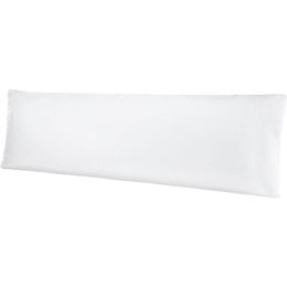 bellana Kissenbezug &raquo;Mako-Jersey&laquo; f&uuml;r Seitenschl&auml;ferkissen wei&szlig; Jersey, Obermaterial: 100% Baumwolle B/L: 40cm x 140cm, 1 Stk., Jersey