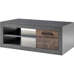 Home Affaire Couchtisch &raquo;BROOKLYN&laquo; Breite ca. 110 cm grau B/H/T: 110cm x 44cm x 63cm