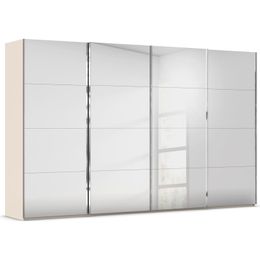 Rauch Schwebet&uuml;renschrank &raquo;Kleiderschrank Schrank Garderobe Schlafzimmerschrank SCALE-FYRA&laquo; edle viergeteilte T&uuml;ren, Spiegelfront und viele Farben 