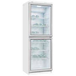 Exquisit Getr&auml;nkek&uuml;hlschrank &raquo;GKS350-2-GT-280D weiss&laquo; 173 cm hoch 60 cm breit 2 T&uuml;ren f&uuml;r das Entnehmen der Getr&auml;nke, effizient wenig K&uuml;hlverlust 