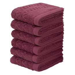OTTO home Gaestehandtuecher &raquo;Regona, G&auml;stehandt&uuml;cher 30x50cm, flauschig und weich, 500 gr/m&sup2;&laquo; Premium Handt&uuml;cher mit Bord&uuml;re, Set, 100% Baumwolle, 5 